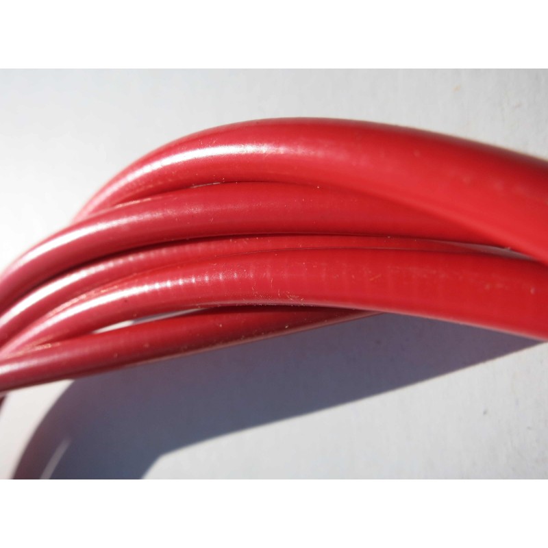 Gaine de cable velo couleur rouge