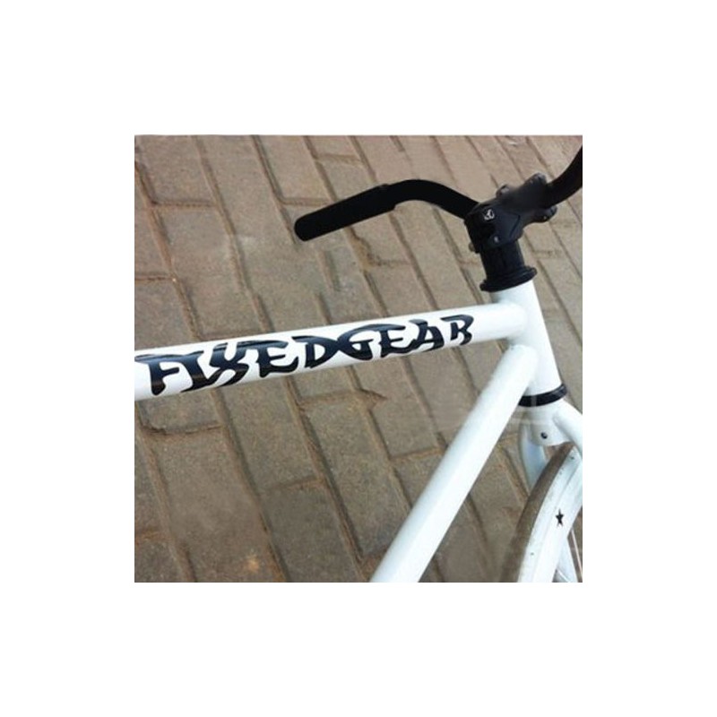 Sticker de cadre vélo Fixed Gear Phosphorescent