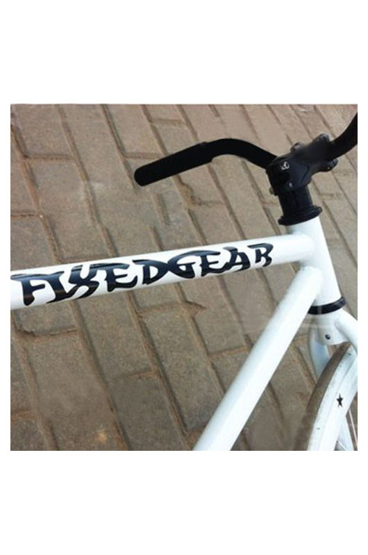 Sticker de cadre vélo Fixed Gear Phosphorescent