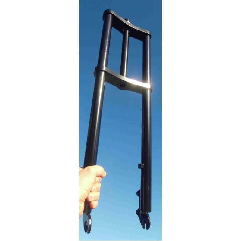 Fourche Crown Double Bras 660 Noir velo chopper fatbike 1 1/8"