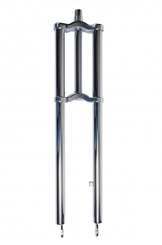 Fourche Double Bras 63cm velo chopper 1 1/8"