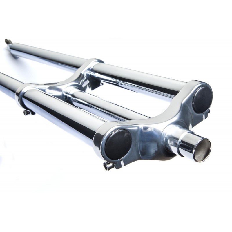 Fourche Double Bras 63cm velo chopper 1 1/8"