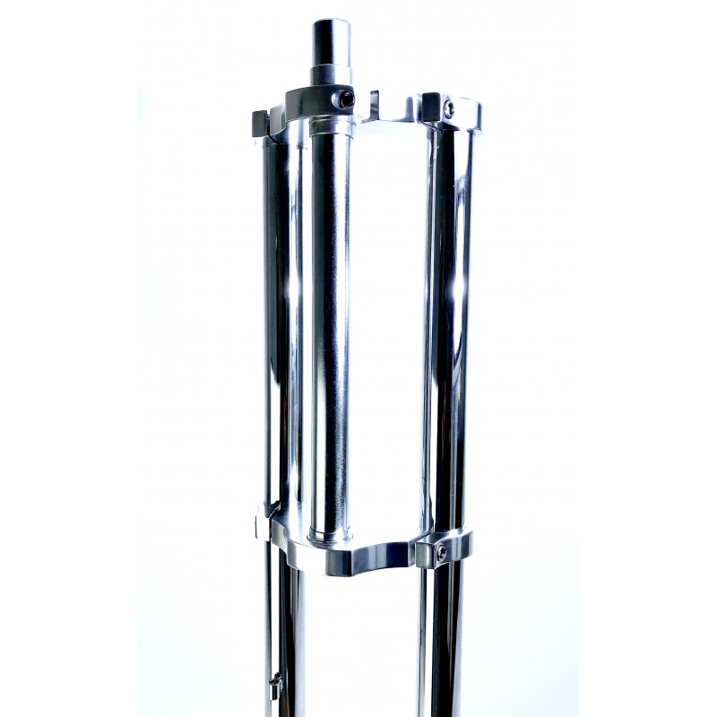 Fourche Double Bras Décalé Chrome 84cm velo chopper 1 1/8"