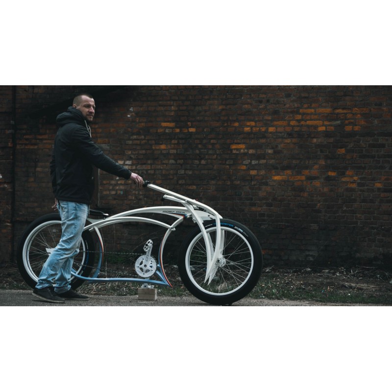 Fourche Vélo Chopper MIB BEAST + Guidon Noir