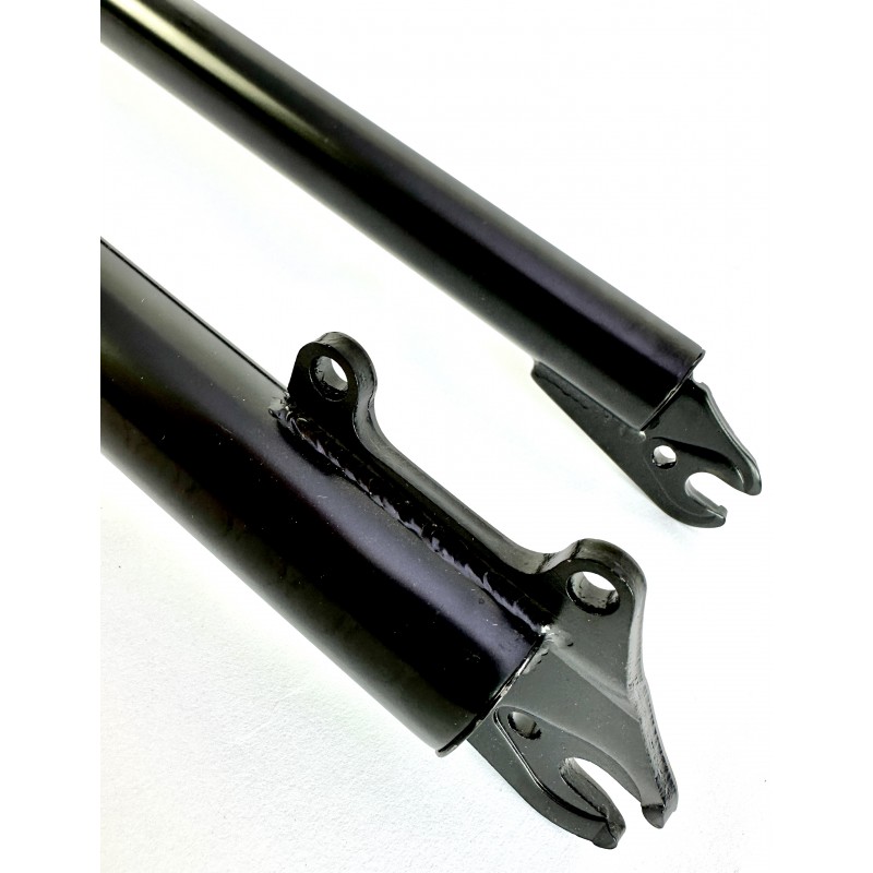 Fourche Double Bras Noir 57cm velo chopper