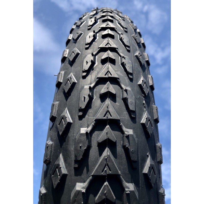 Pneu Fatbike E-Mission Command 20 x 4.00 Noir Flanc Blanc 102-406